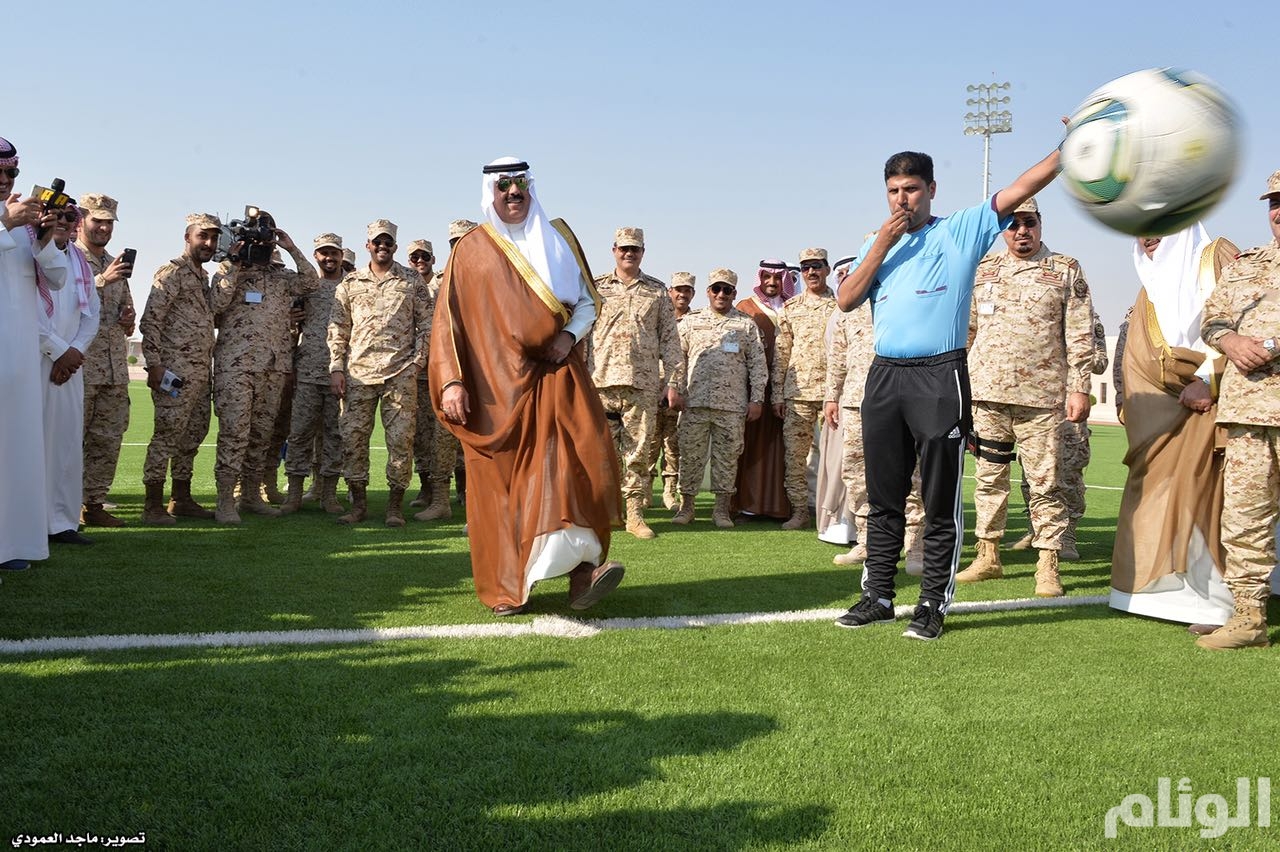 الأمير متعب بن عبدالله يدشن مجمع المنشآت الرياضية بالحرس الوطني ارشيف